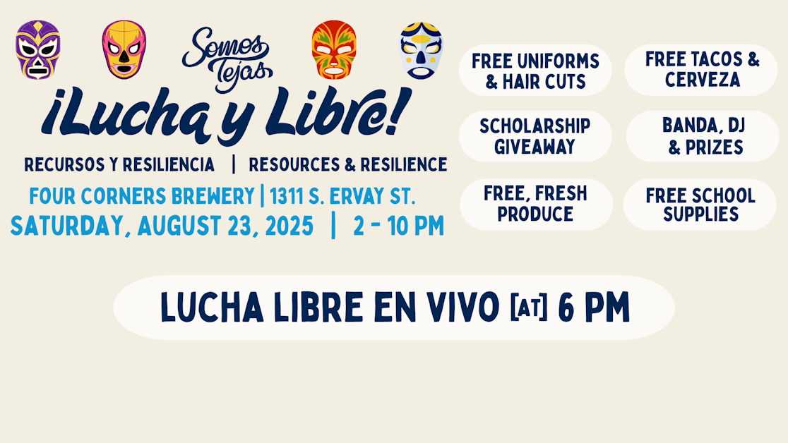 Lucha y Libre: Recursos y Resiliencia | Resources & Resilience · Somos Tejas Community